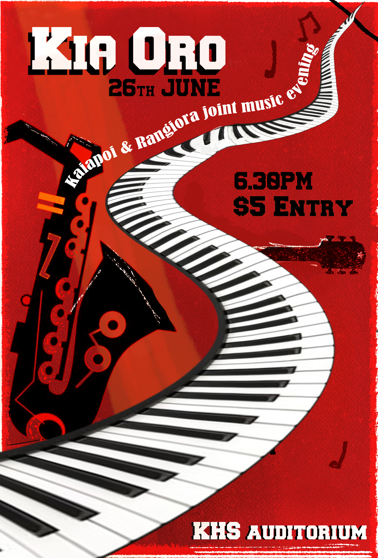 Kia Oro – Our Premier Music Event of the Year | Kaiapoi High School ...